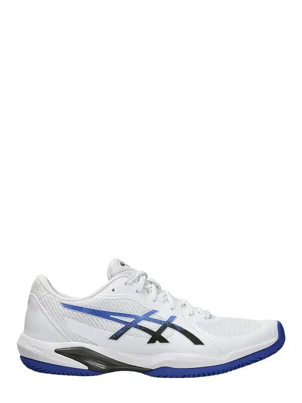 Asics Solution Swift Ff 2 Clayin Sneakers - White/dark Cobalt Blue