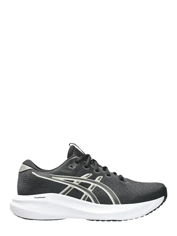 Asics Athletic Lace Up Sneakers - Black/meteor Grey