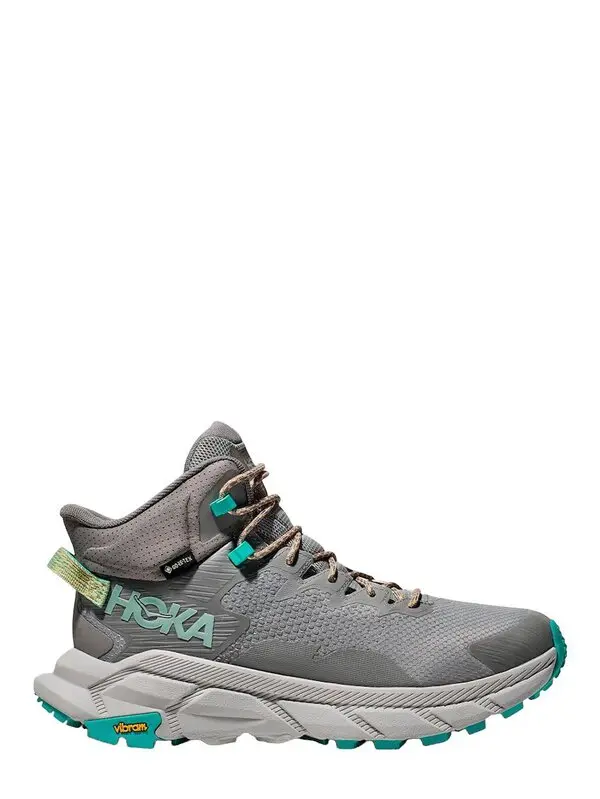Hoka One One Trail Code Gore-tex Sneakers - Galactic Grey/electric Aqua