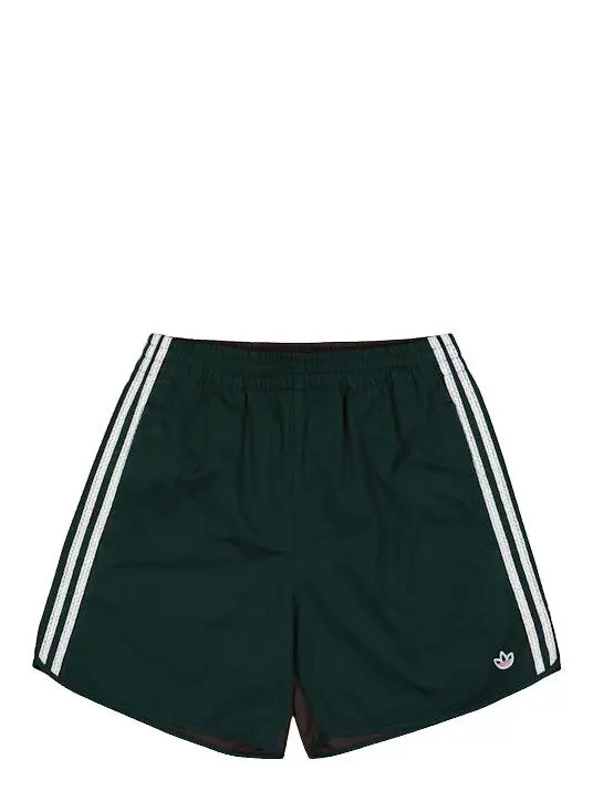 Adidas X Clot Sprinter Shorts - Green Night/dark Brown