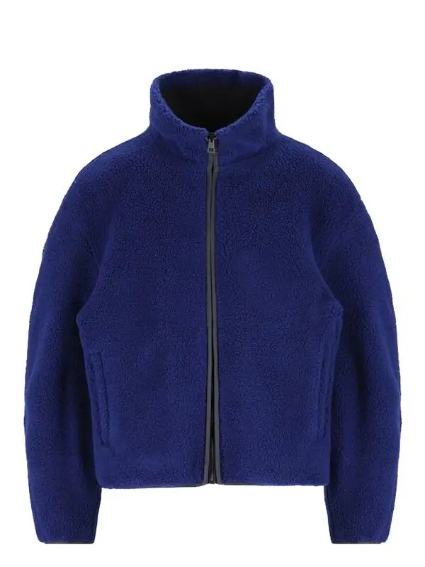 Givenchy Wool-blend Teddy Jacket - Bright Blue