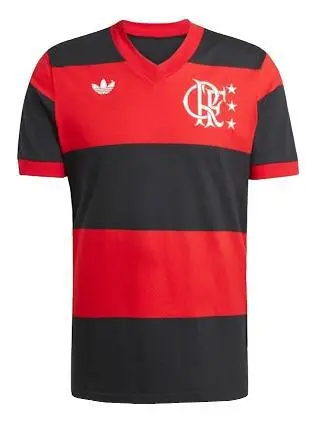 Adidas Cr Flamengo '81 Home Jersey - Better Scarelet Red Black