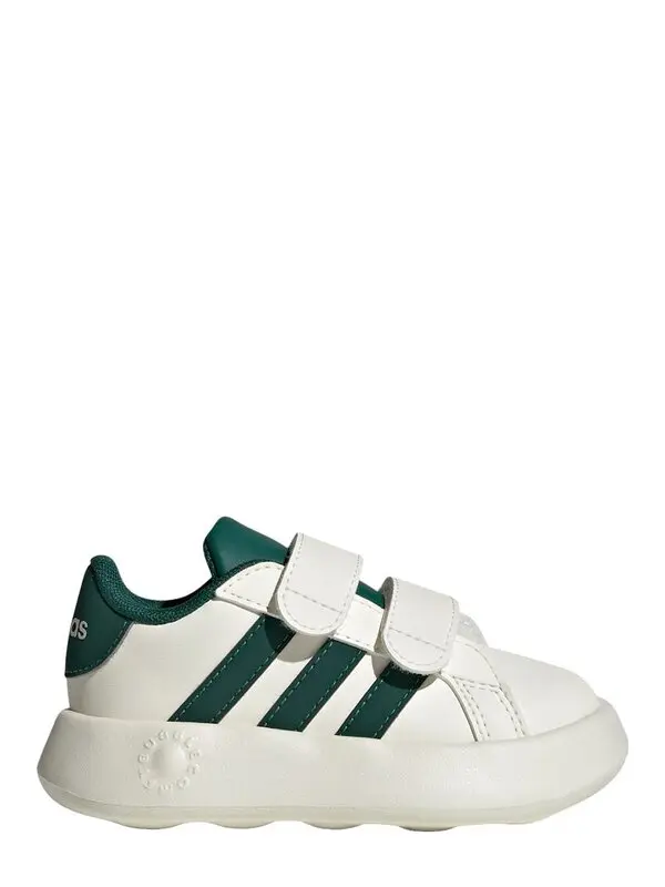 Adidas Grand Court 2.0 Sneakers - Off White/collegiate Green/core Black