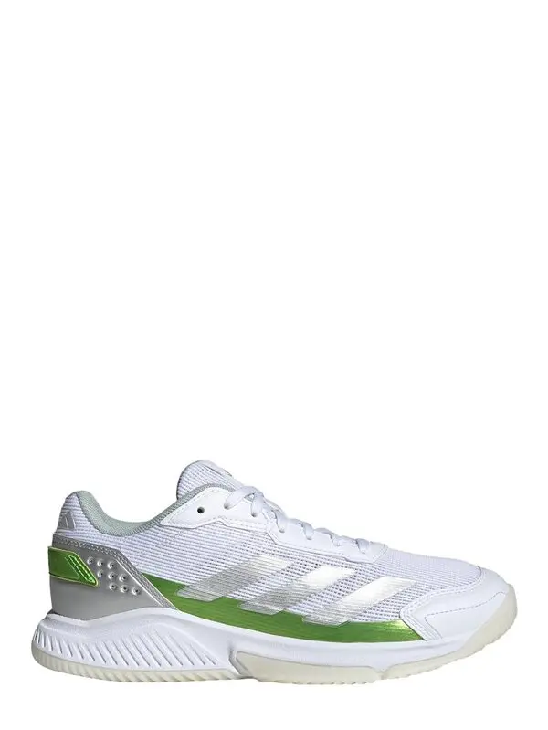 Adidas Courtquick Padel - Cloud White/silver Metallic/lucid Lemon