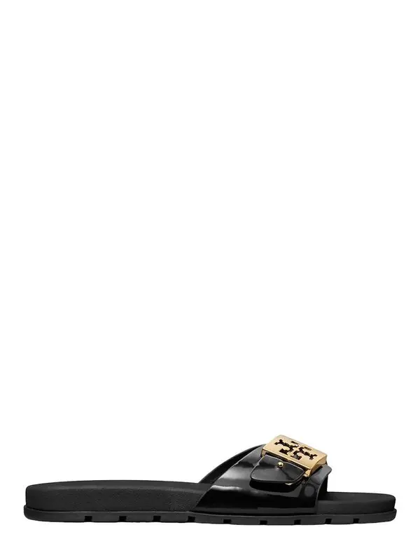 Tory Burch Mellow Slides - Black/gold