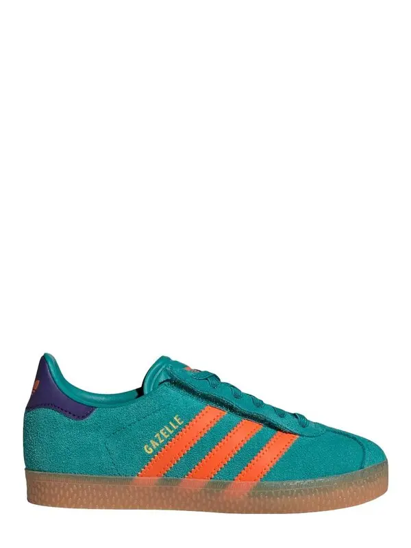 Adidas Gazelle Comfort Closure Sneakers - Pure Teal/impact Orange/collegiate Purple