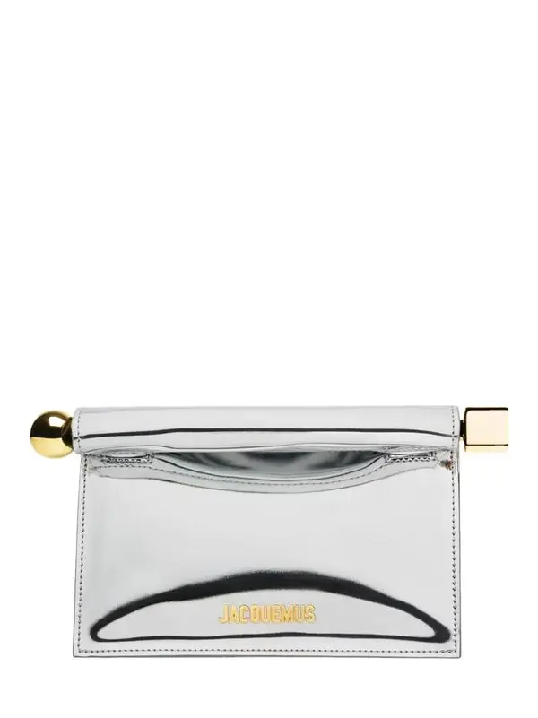 Jacquemus La Petite Pochette Clutch - Silver