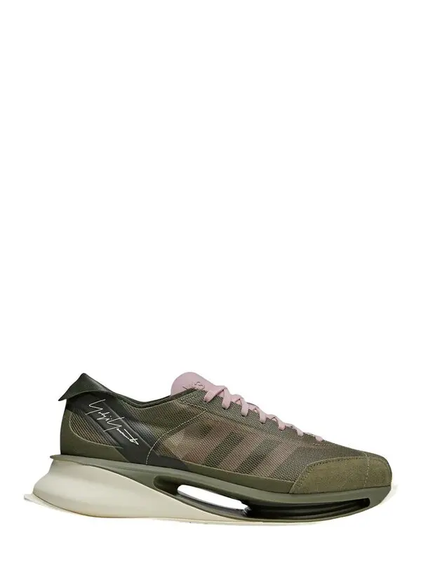 Adidas Y3 Sgendo Run Sneakers - Olive Strata/night Cargo/magic Mauve