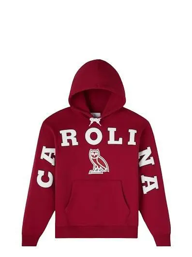 OVO X Ncaa South Carolina Gamecocks Hoodie - Burgundy