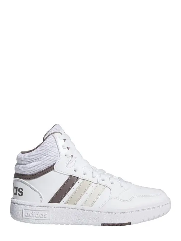 Adidas Hoops Mid Top Sneakers - Cloud White/orbit Grey/putty Grey