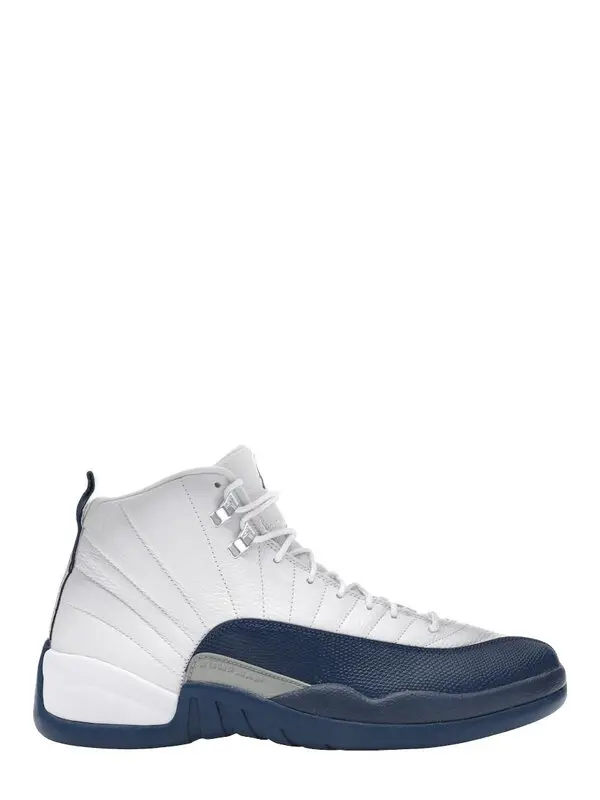 JORDAN Retro - White/french Blue/metallic Silver