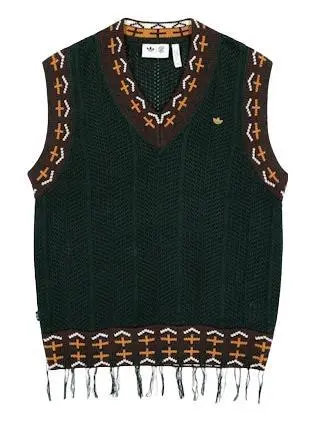 Adidas X Clot Knit Vest - Green Night
