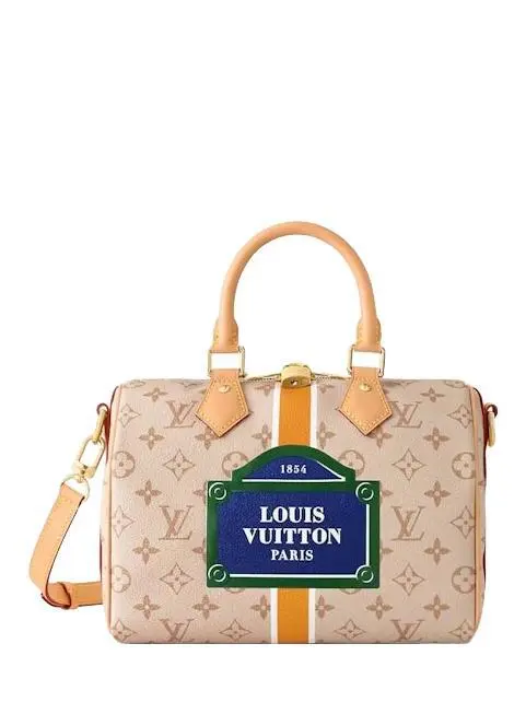 LOUIS VUITTON Speedy Bandouliere 25 - Beige/ocher