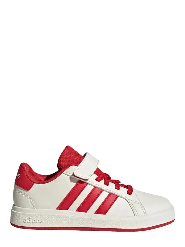 Adidas Grand Court 2.0 Sneakers - Off White/collegiate Red/core Black
