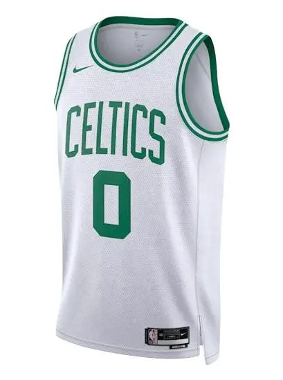 Nike Nba Boston Celtics Jayson Tatum Association Edition Swingman Jersey - White/green