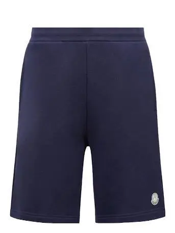 Moncler X Mercedesbenz Nigo Cotton Shorts - Navy Blue