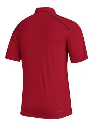 Adidas Primary Short Sleeve Polo Shirt - Red