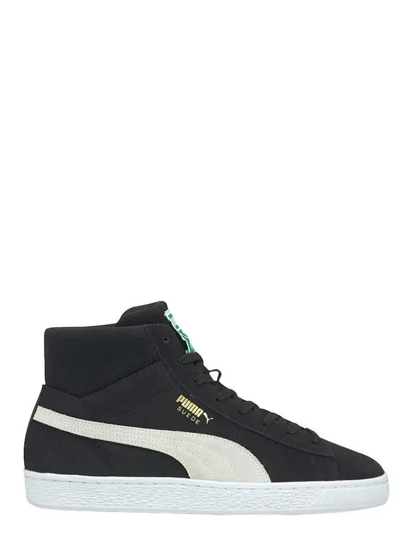 PUMA Suede Mid Xxi - Black/white/green