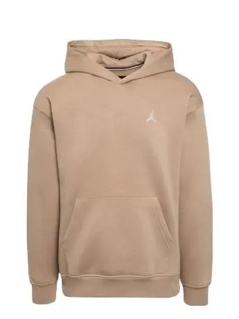 JORDAN Brooklyn Fleece Pullover Hoodie - Brown/white