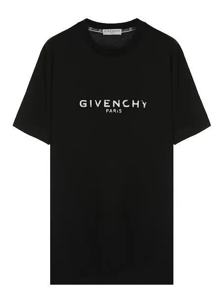Givenchy Paris Oversized T-shirt - Black