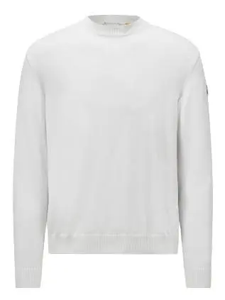 Moncler Cotton Sweater - White