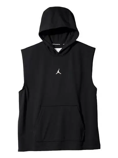 JORDAN Sport Crossover Drifit Sleeveless Pullover T-shirt - Black/white