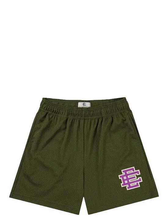 ERIC EMANUEL Ee Basic Short - Chive Green/purple