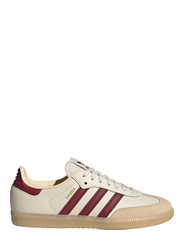 Adidas Samba Og Sneakers - Wonder White/shadow Red/gum
