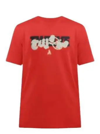 Nike Ja Morant Drifit T-shirt - Red/peach/black