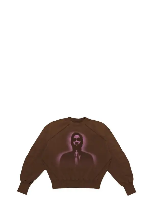 SP5DER Crewneck Sweatshirt - Angel Brown