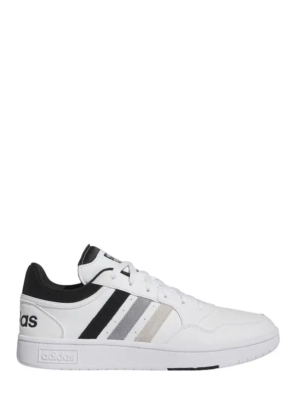 Adidas Hoops 3.0 Low Classic Vintage Sneakers - Cloud White/core Black/grey