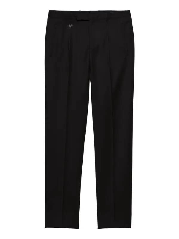 Prada Wool Pants - Ebony