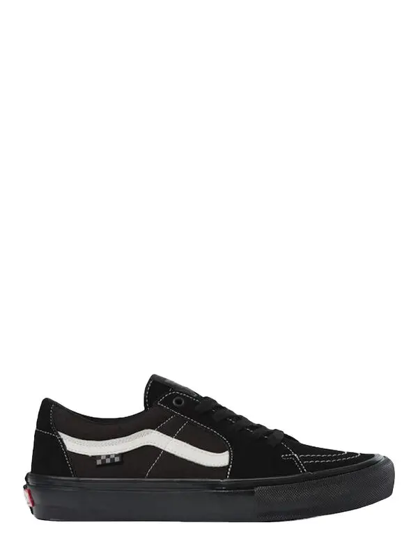 VANS Sk8-low Contrast Stitch Sneakers - Black/white