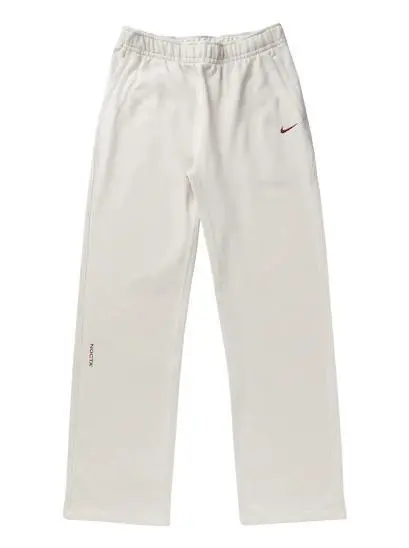 Nike X Nocta Fleece Cs Open Hem Pants - Light Orewood Brown