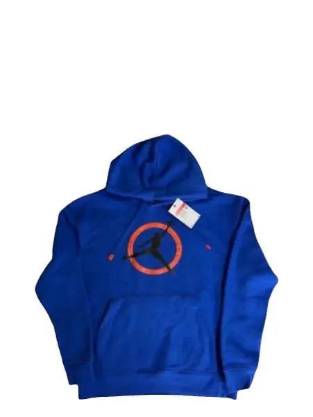 JORDAN Flight Mvp Graphic Fleece Pullover Hoodie - Blue