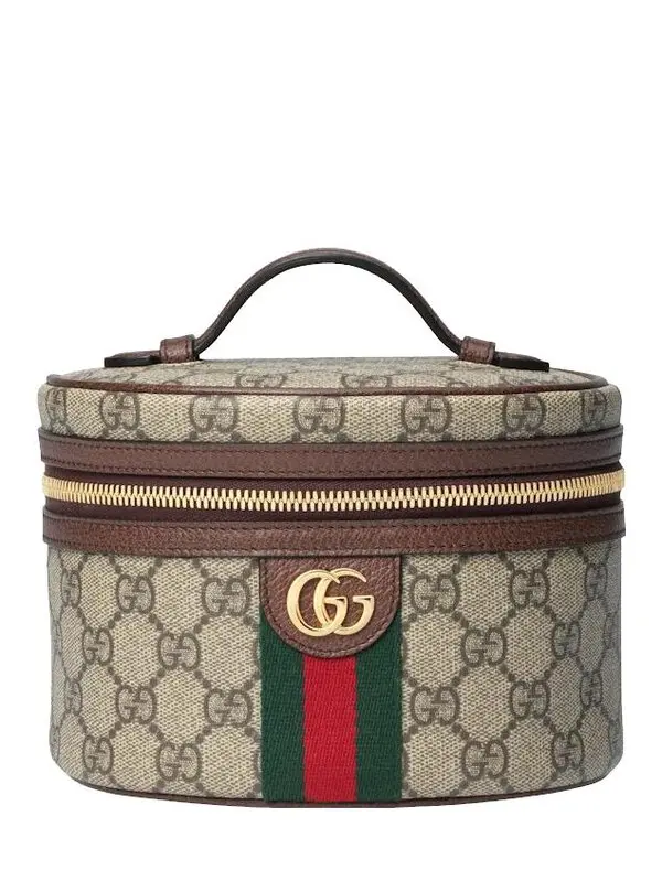 Gucci Ophidia Cosmetic Case - Beige/ebony