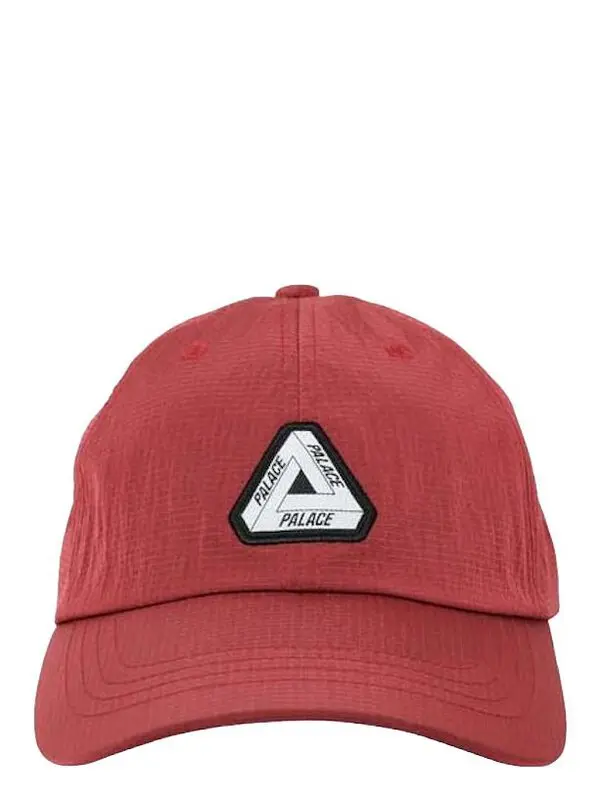 PALACE Triferg Patch 6panel Shell Hat - Burgundy
