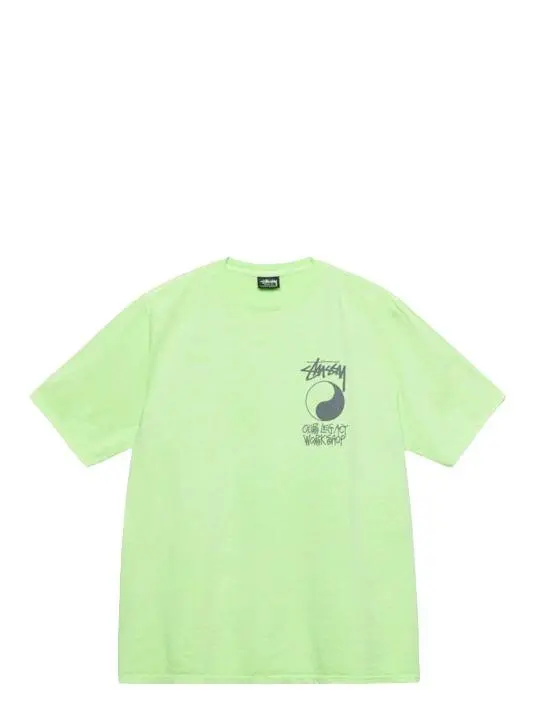 StÜssy Our Legacy Frame Pigment Dyed Tee Shirt - Paradise