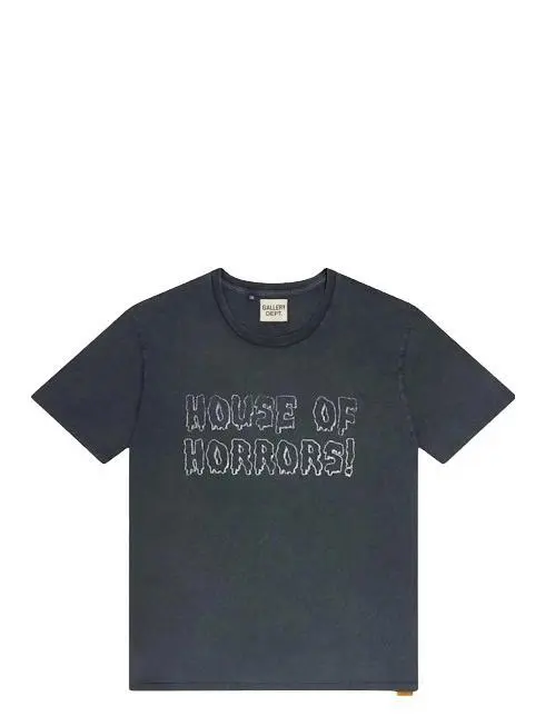 GALLERY DEPT. Horrors Tee Shirt - Vintage Black