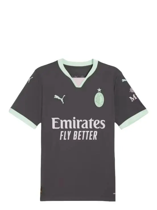 PUMA Ac Milan 24/25 Replica Third Jersey - Shadow Gray/fresh Mint