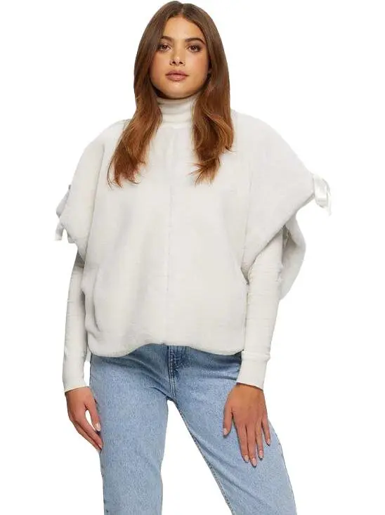 Gorski Shearling Short Sleeve Jacket - White