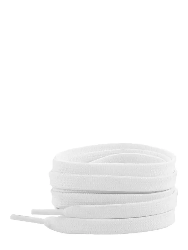 WAVES CALIFORNIA 54-inch Flat Shoelaces - Pure White