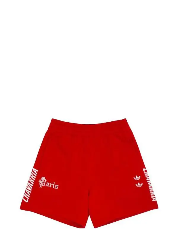 Adidas X Willy Chavarria Paris Sweatshort - Red