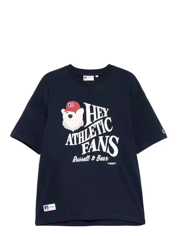 CHOCOOLATE X Russell Athletic Graphic T-shirt - Blue