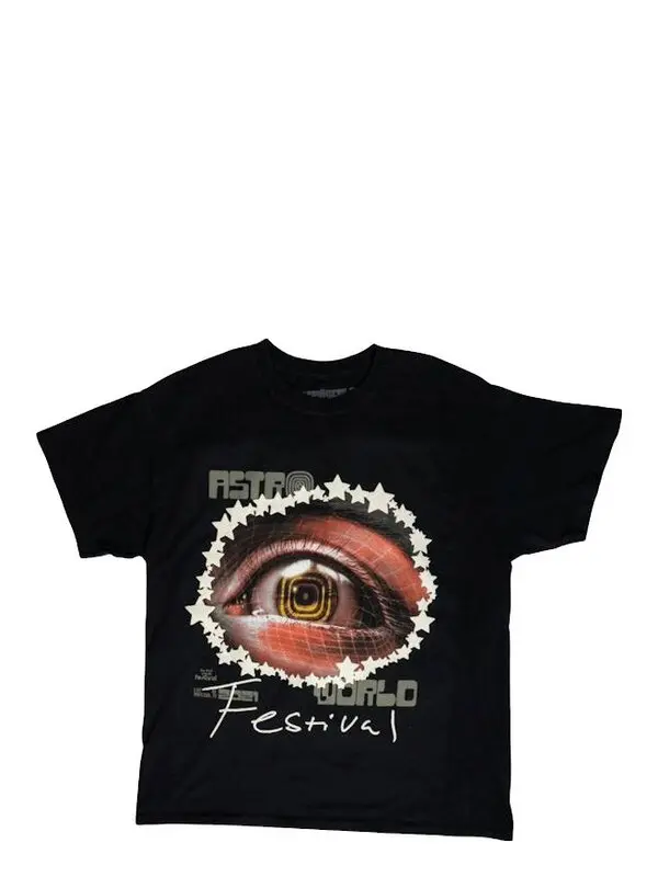 TRAVIS SCOTT Starry Eyed Tee T-shirt - Black