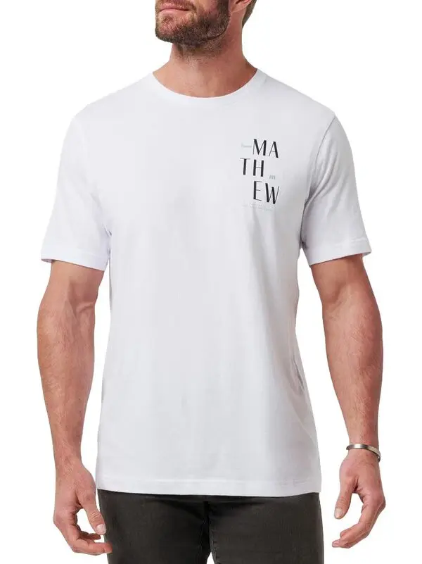 Travis Mathew Art Scene Graphic T-shirt - White