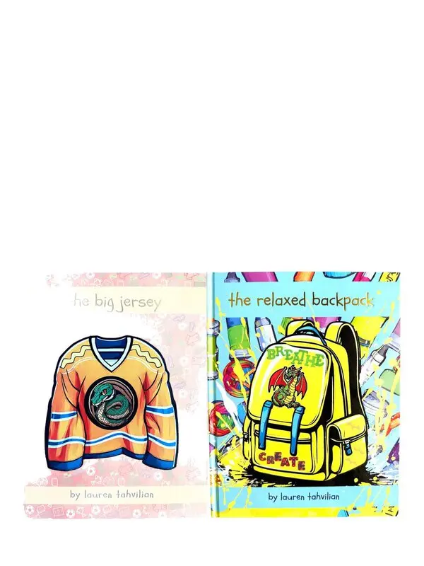 LAUREN TAHVILIAN The Big Jersey & The Relaxed Backpack Book Set - No Color