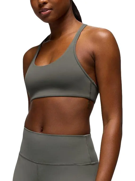 Prana Luxara Racerback Sports Bra - Thyme