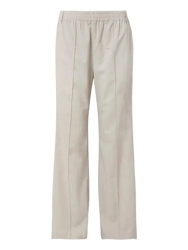 Tibi Scottie Woven Pants - Neutrals