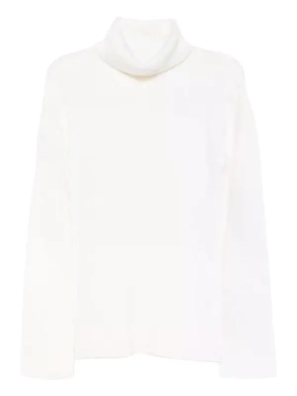 TOTEME Turtleneck Jumper With Split Sleeves - Neutrals